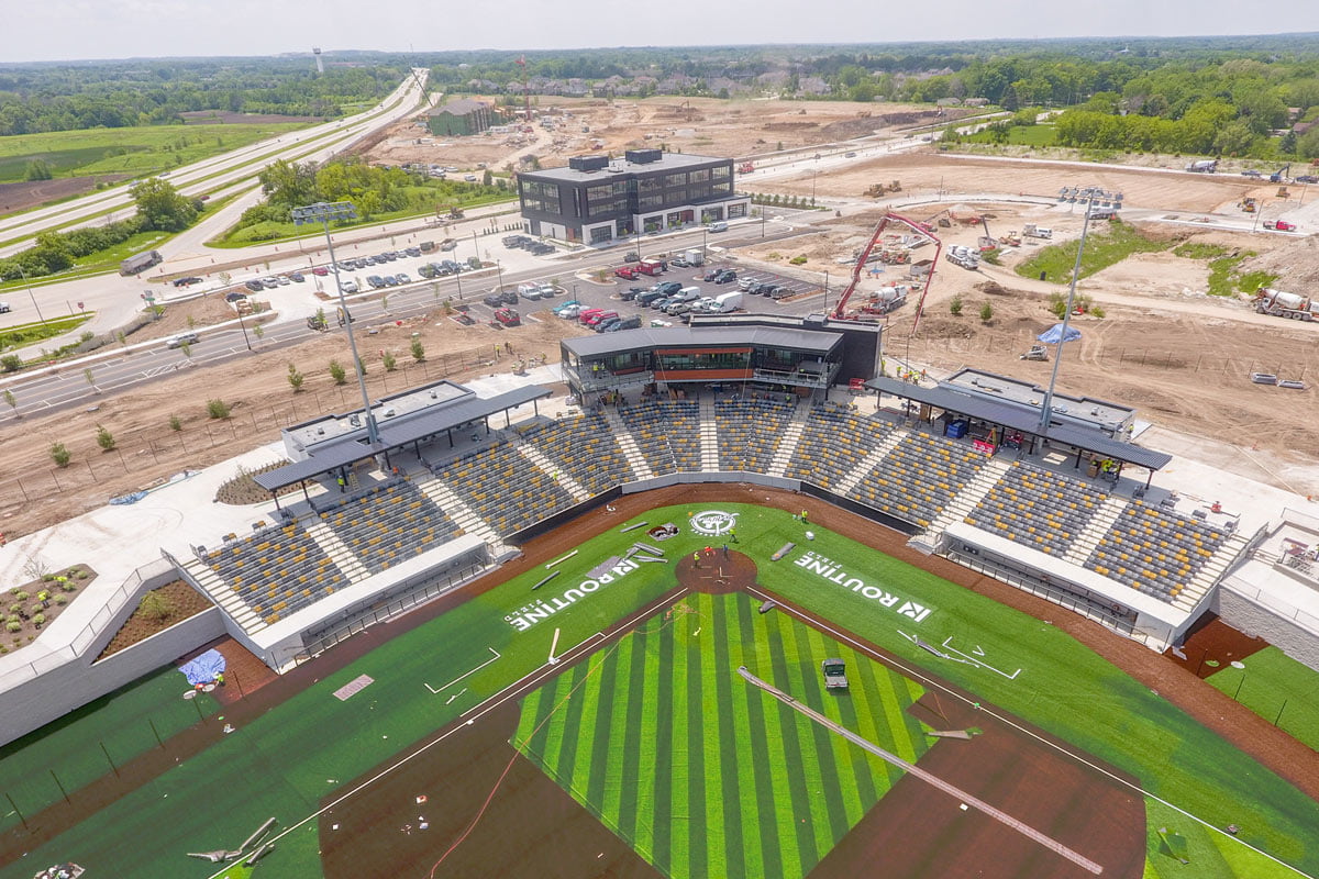 Ballpark Commons Outbuildings | Stevens Construction